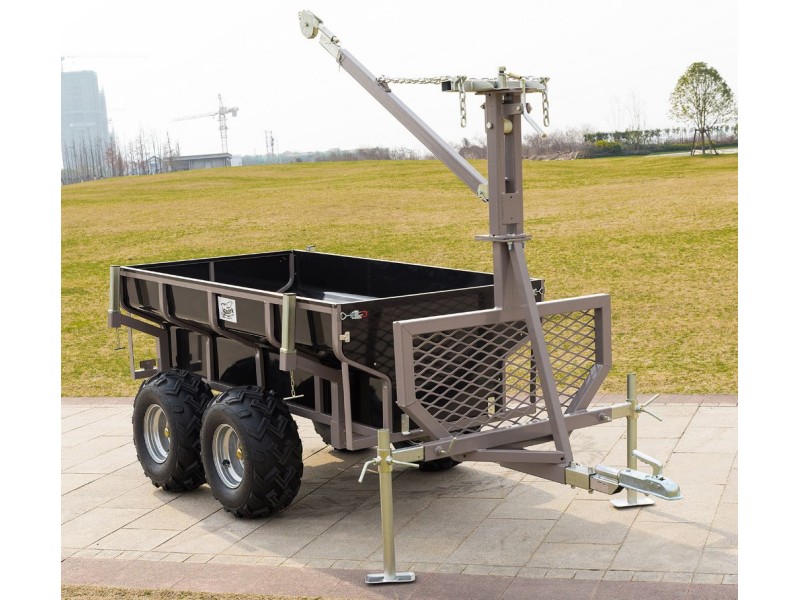 PRIKOLICA ZA ATV/UTV SHARK 1500 ČRNA